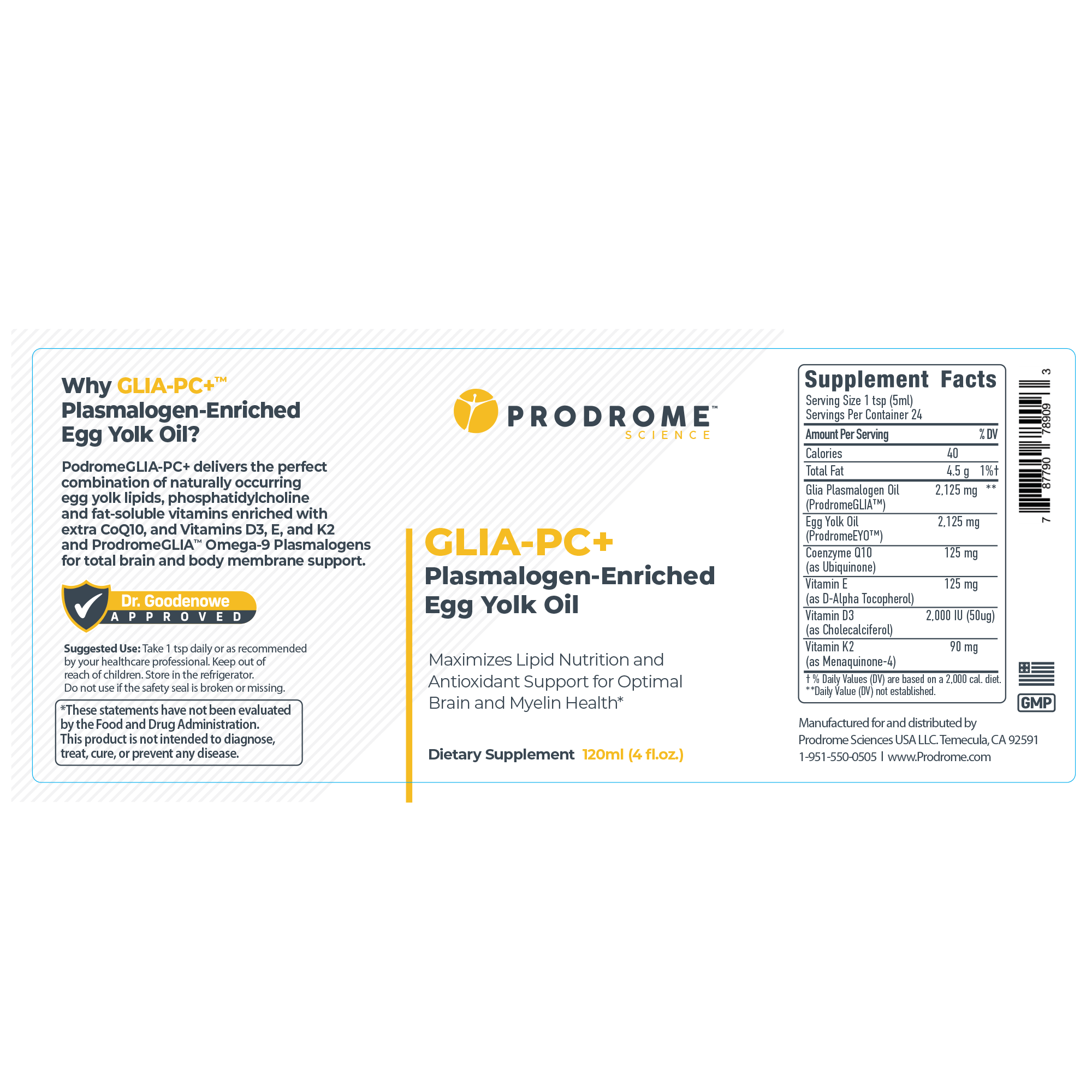 Prodrome | Plasmalogen Supplements for Brain Health