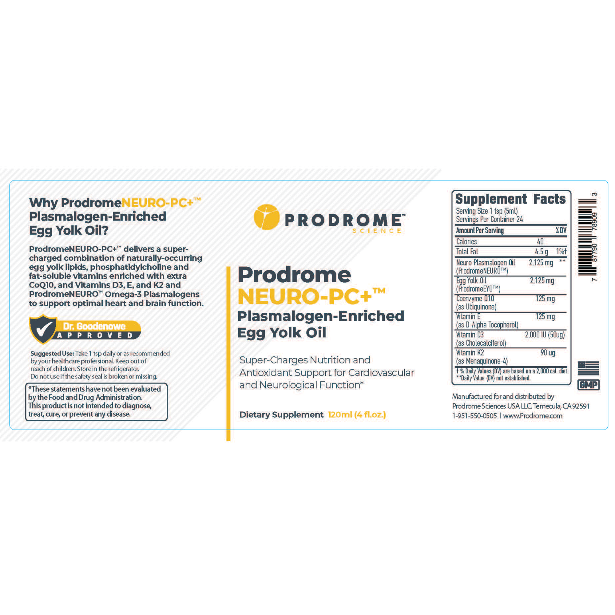 Prodrome | Plasmalogen Supplements for Brain Health